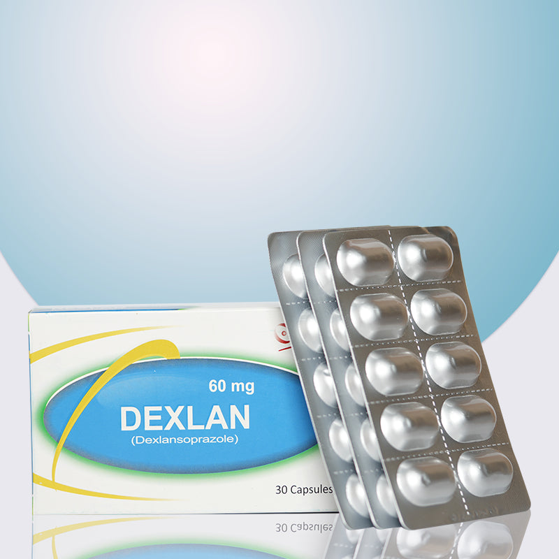 Dexlan 60mg Cap – Effective Treatment for Acid-Related Stomach ...